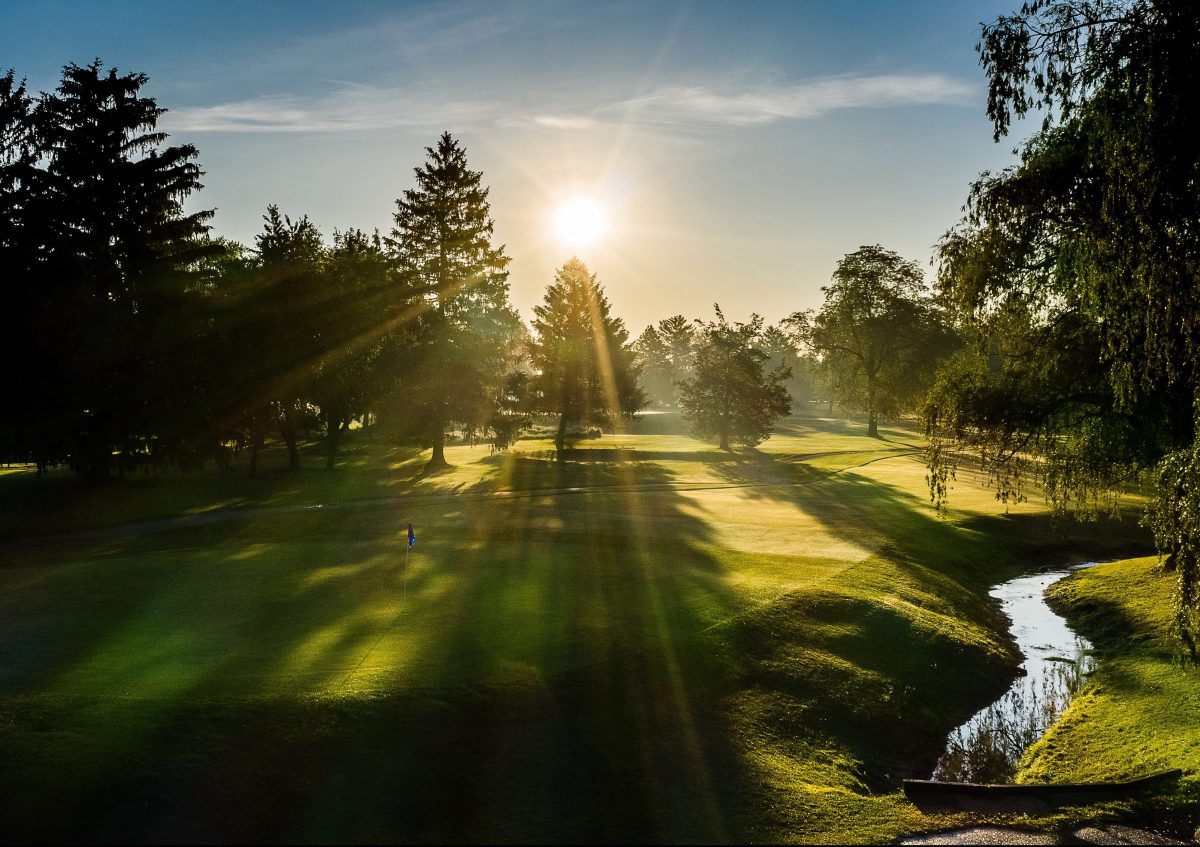Cog Hill Golf Course – Sun Shines On